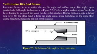 Extrusion process | PDF