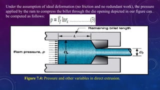 Extrusion process | PDF