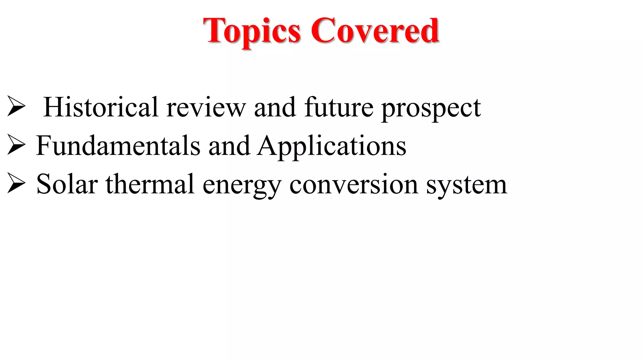 Lect. no. 4 solar energy. | PPT
