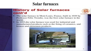 Lect. no. 4 solar energy. | PPT