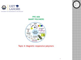 Magnetic Responsive Polymers-Smart Polymers | PPT
