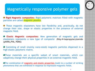 Magnetic Responsive Polymers-Smart Polymers | PPTX
