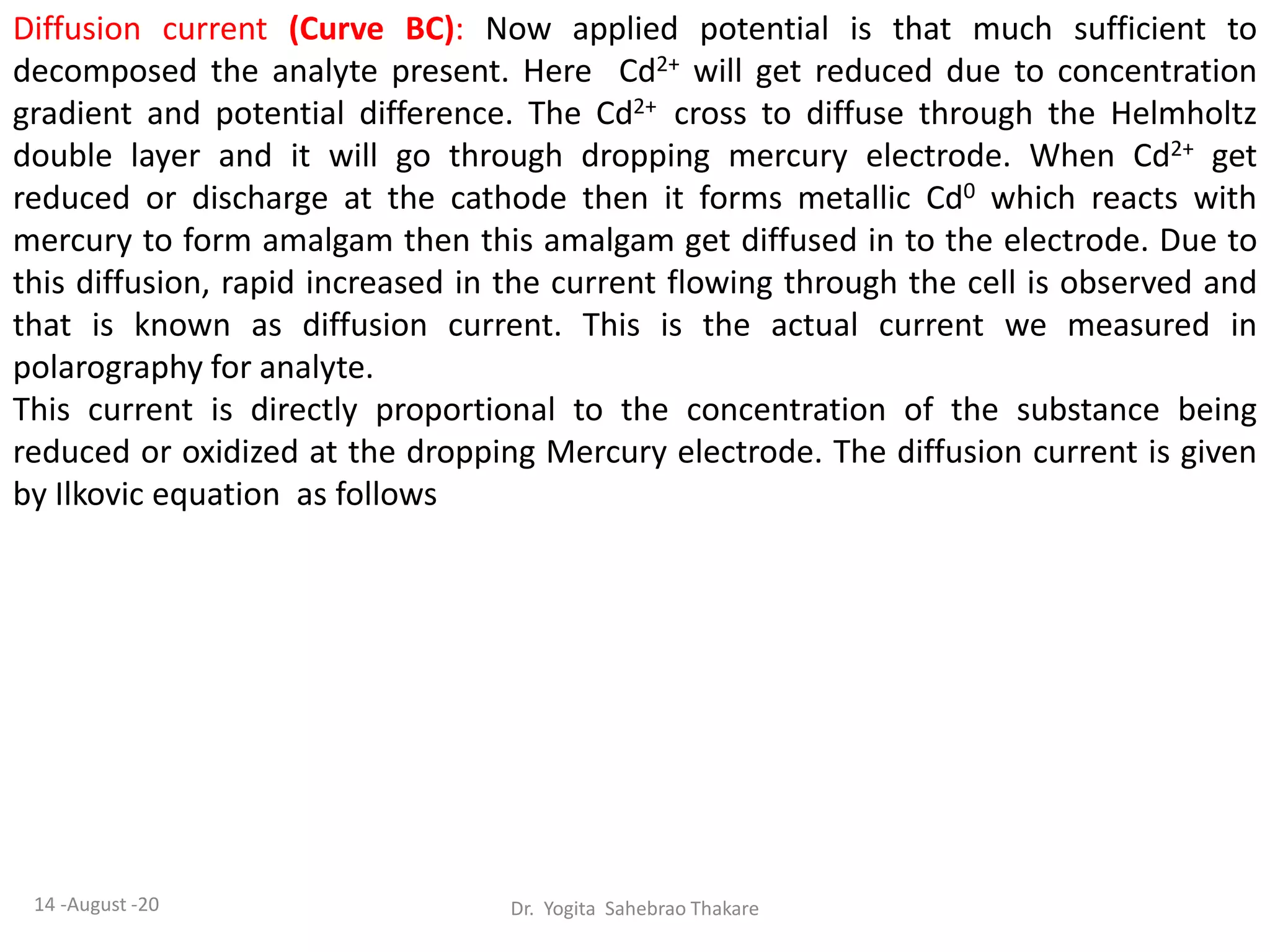 Lect. 1 Electroanalytical Technique-polarography introduction ...