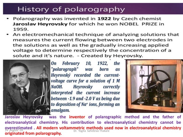 Lect. 1 Electroanalytical Technique-polarography introduction ...