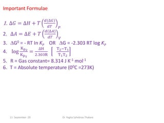 Lect. 6. Problems on thermodynamics | PPTX