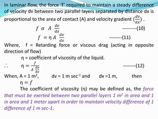 Lect. 2. viscosity | PPTX