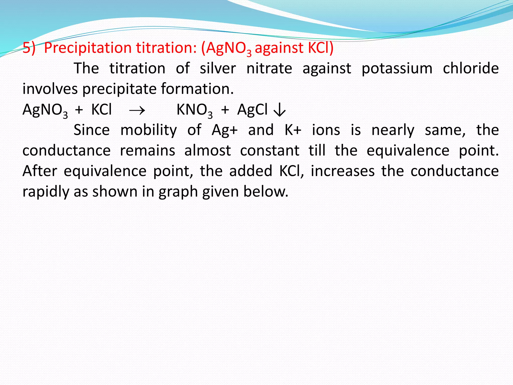 Lect. 8. conductometric titration | PPTX