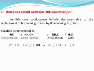 Lect. 8. conductometric titration | PPTX