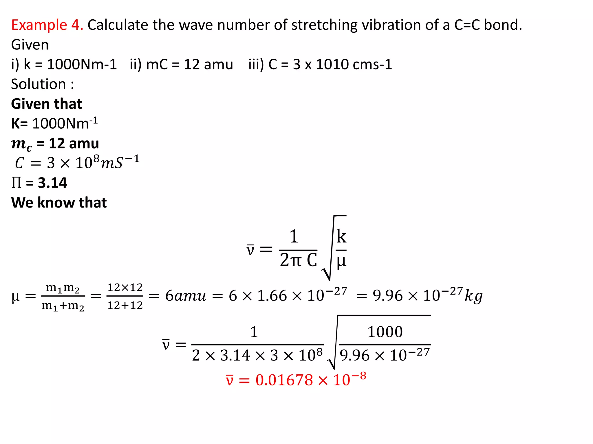 Lect. 20 force constant problems | PPTX