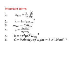 Lect. 20 force constant problems | PPT