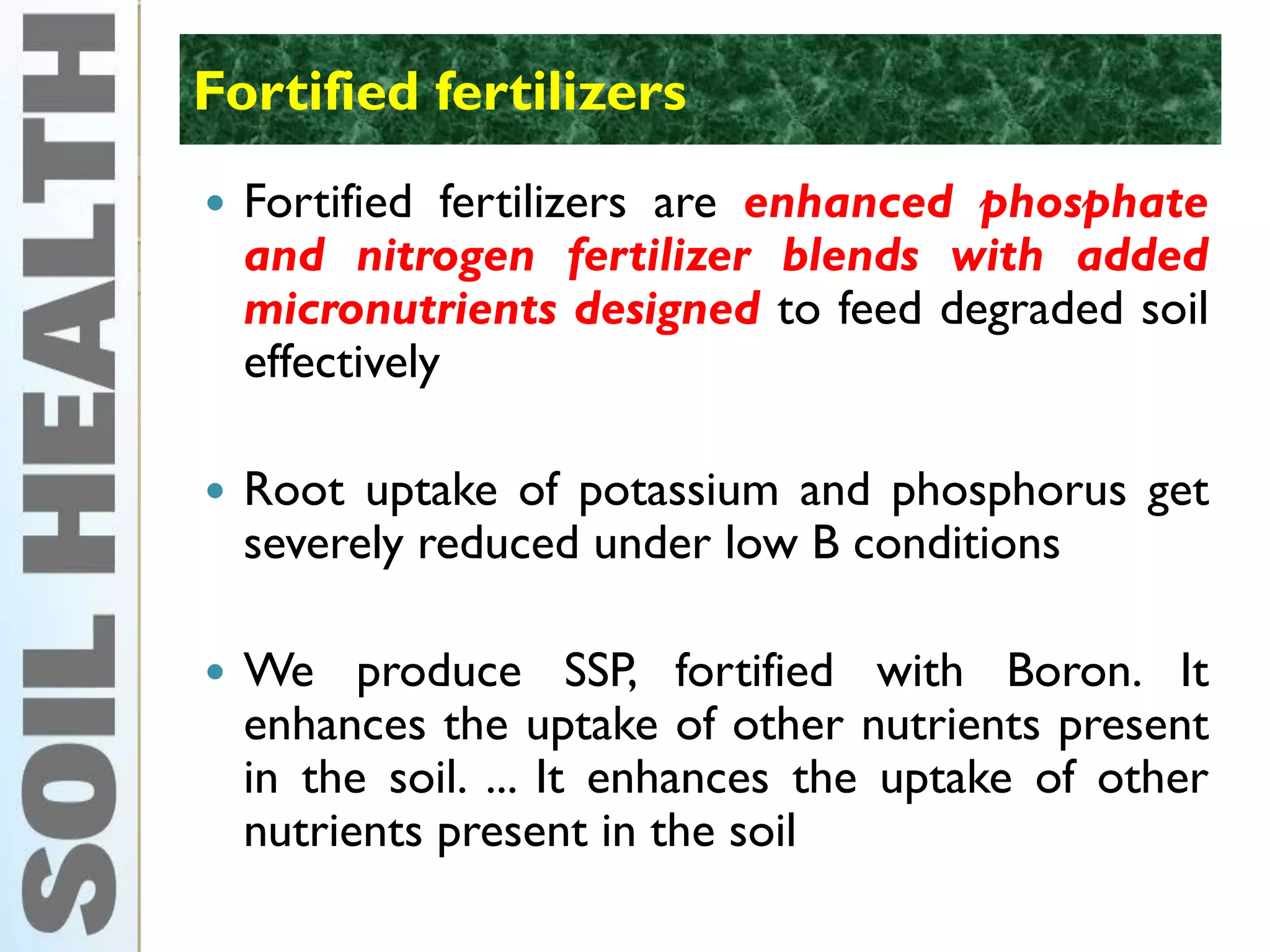 Organic manure, importance & properties | PDF