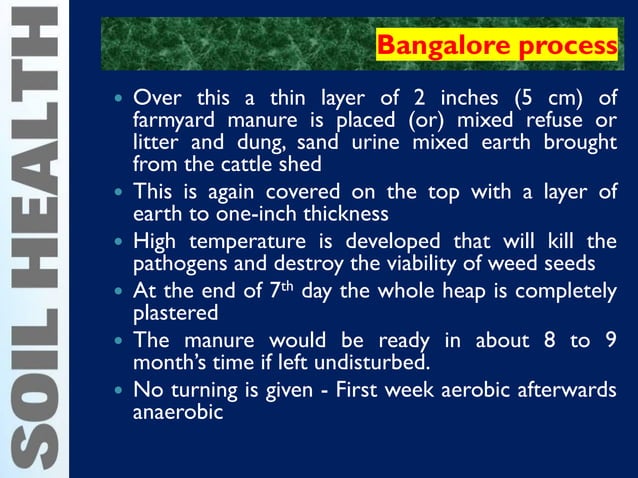 Methods of preparation of bulky and concentrated manures | PDF