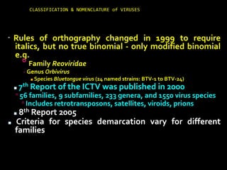 Lect. 4 plant virus Nomenclature & classification - Copy.pptx