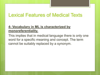 Lect. 15 Medical Texts in discourse analysis | PPT | Free Download