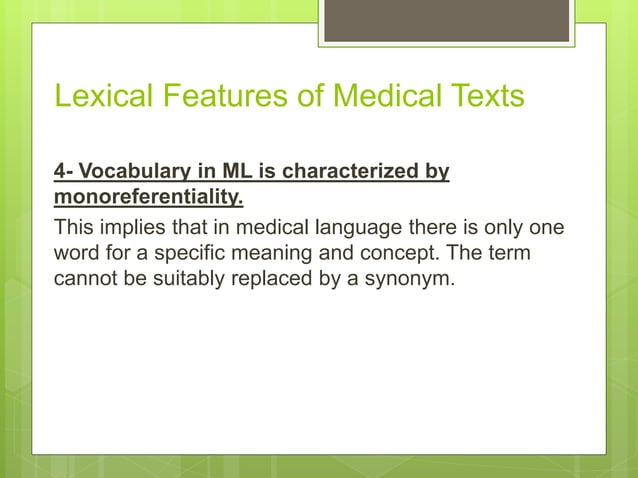 Lect. 15 Medical Texts in discourse analysis | PPT | Free Download