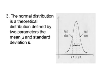 Lect. 04 Normal distribution biostatistics | PDF
