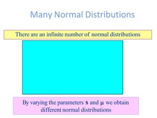 Lect. 04 Normal distribution biostatistics | PDF