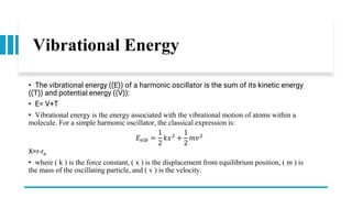 Introduction in Molecularly spectroscopy | PDF