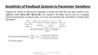 Robust Control Objective is to design a controller satisfying stability and performance for a ...
