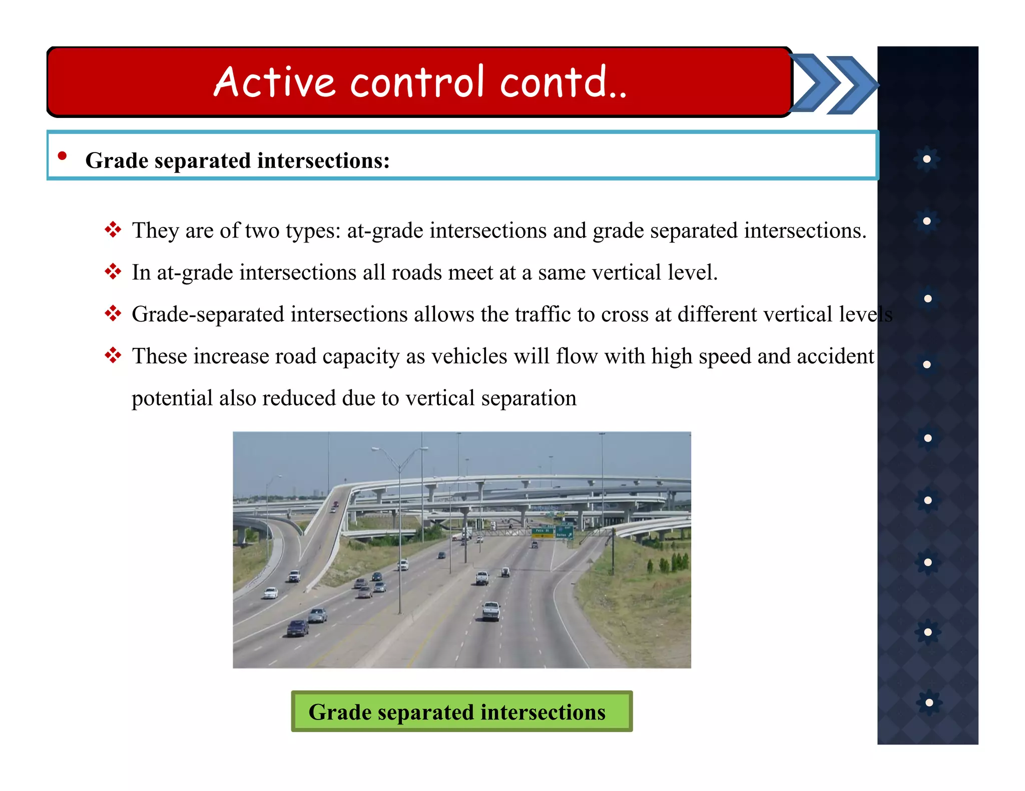 Lect 28-traffic intersections | PDF