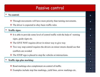 Lect 28-traffic intersections | PDF