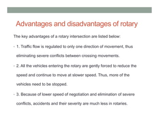 Lect 29- traffic rotaries | PDF