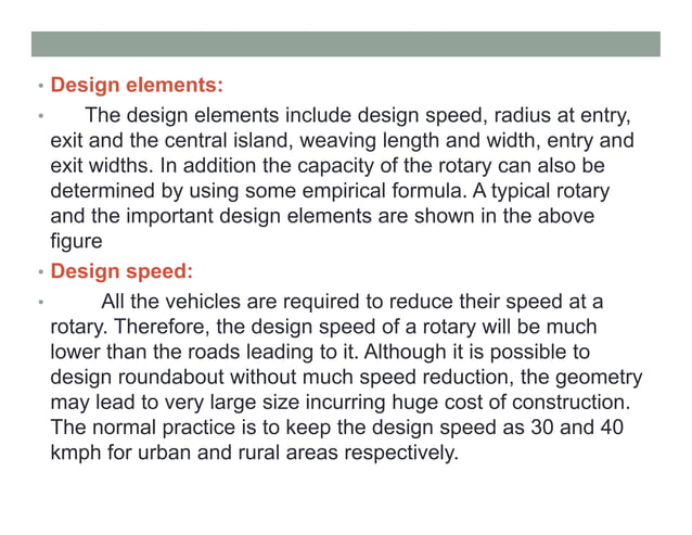 Lect 29- traffic rotaries | PDF