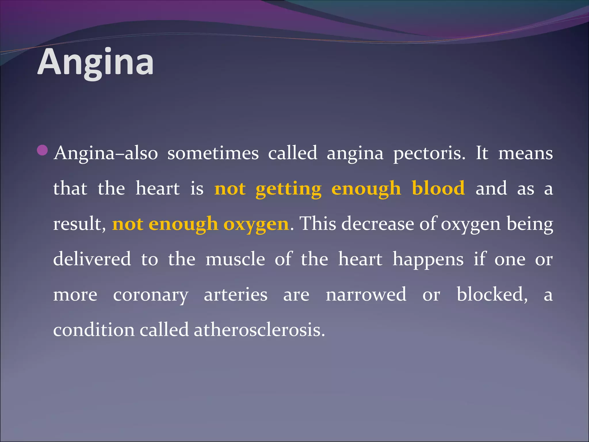 Lect 2 angina | PPT