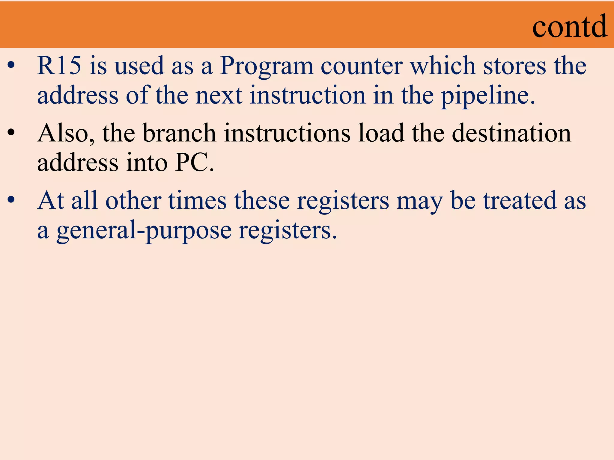 Lect 2 Arm Processor Architecture Ppsx Operating Systems Computer