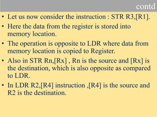 Lect 2 ARM processor architecture | PPSX