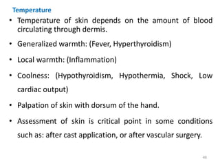 Lect 2 integumentary system | PPTX