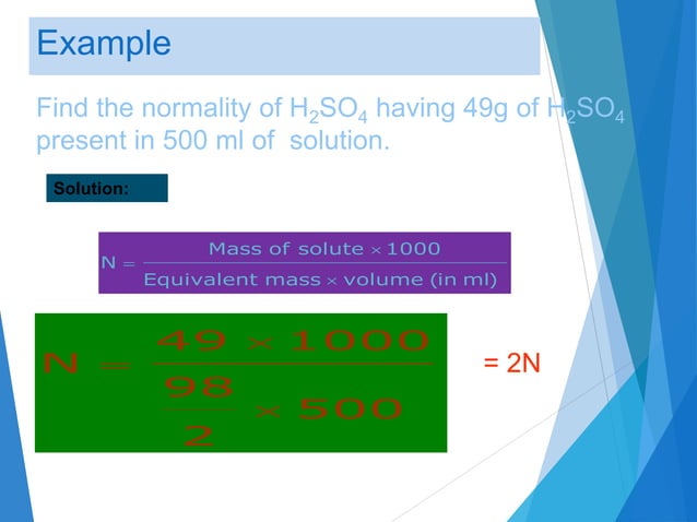 lect-2 molarity and molality.pptx | Chemistry | Science