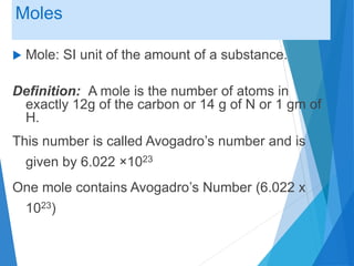 lect-2 molarity and molality.pptx | Chemistry | Science