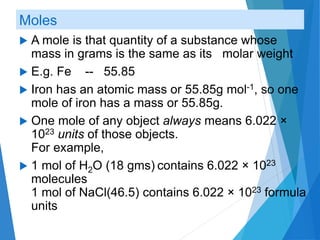 lect-2 molarity and molality.pptx | Chemistry | Science