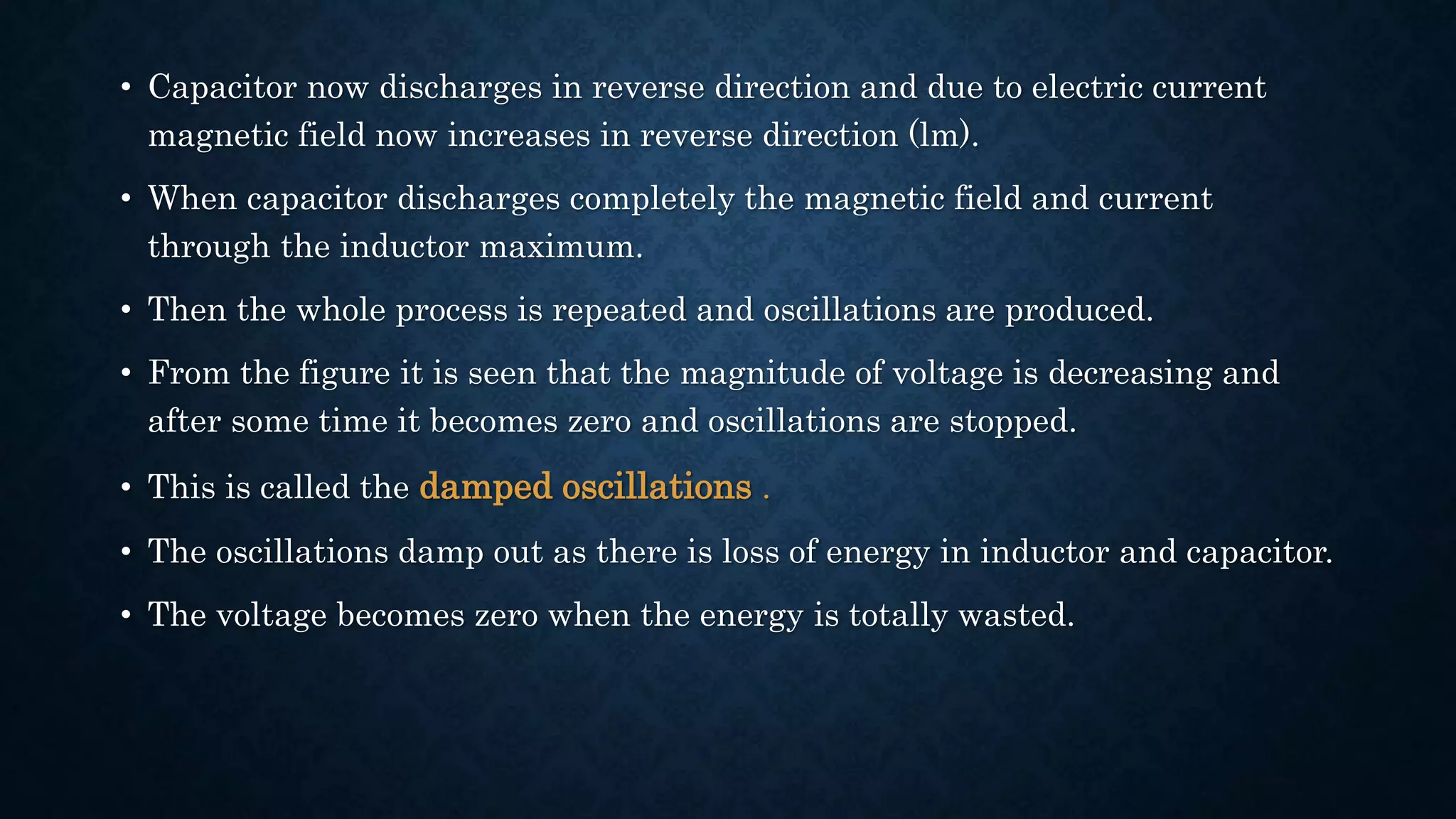 Working Principle Of Oscillator And Types Of Oscillatory Circuit Ppt