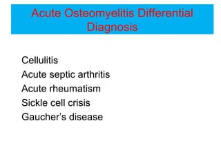 Osteomyelitis | PPT