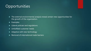 SWOT ANALYSIS | PPTX