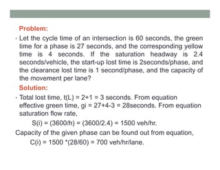 Lect 30- traffic signal i | PDF