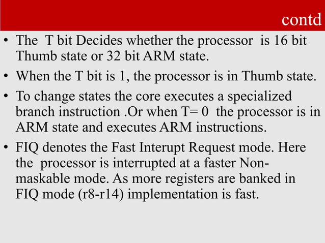 Lect 3 Arm Processor Architecture Ppt