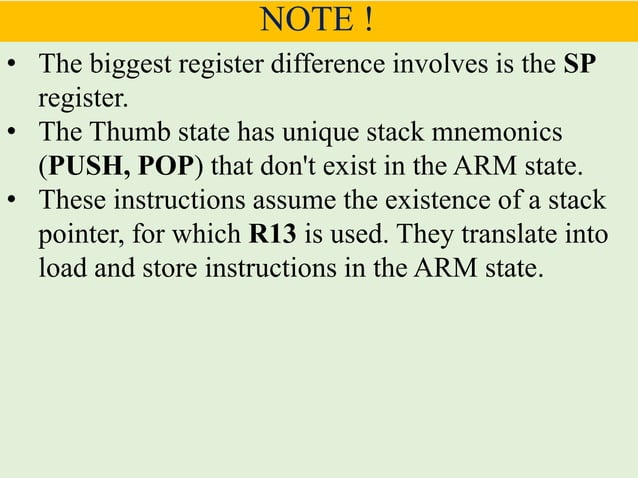 Lect 3 Arm Processor Architecture Ppt