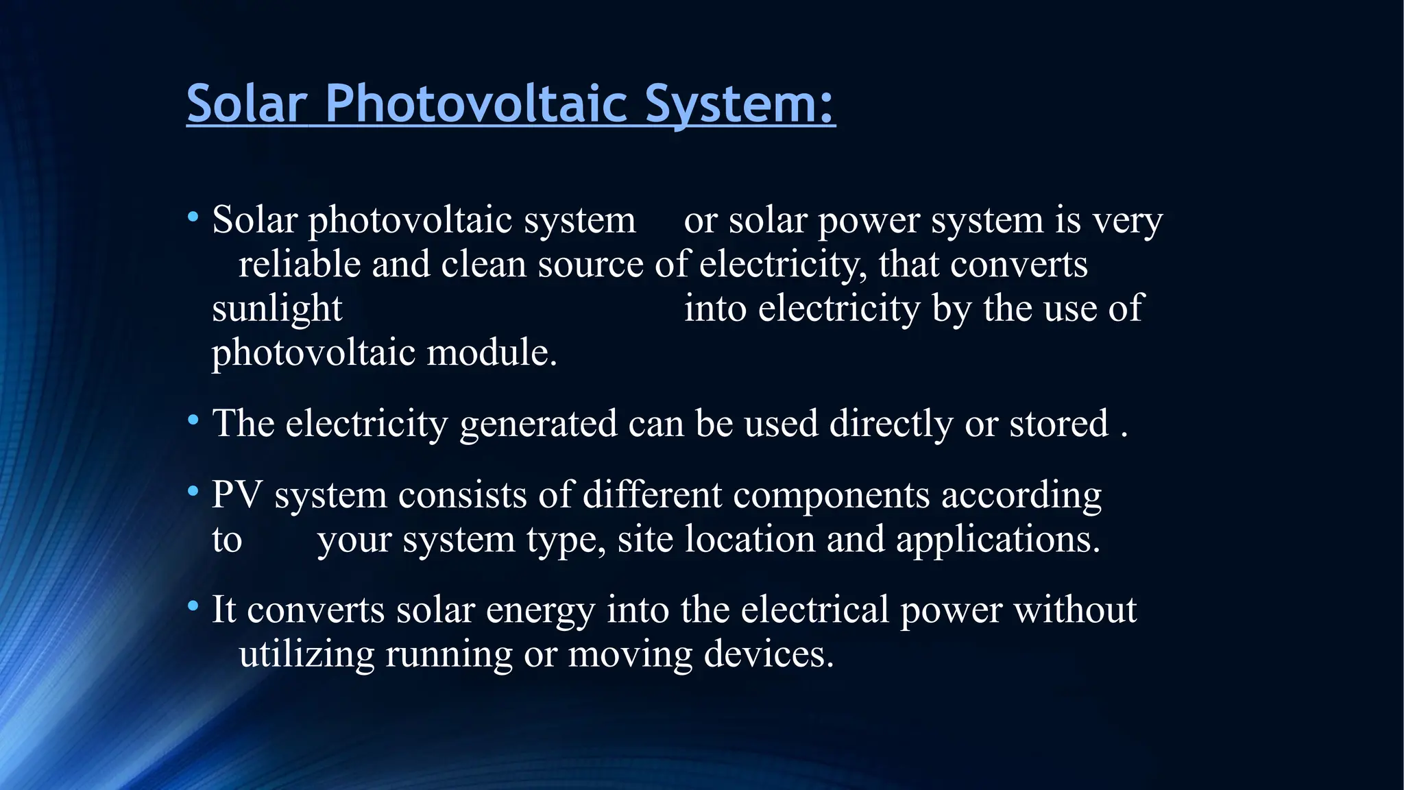 Lect-4-Design of PV system for Small Family (1).pptx