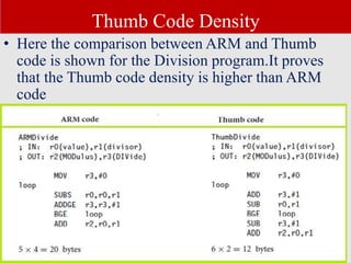 Lect 4 ARM PROCESSOR ARCHITECTURE | PPT
