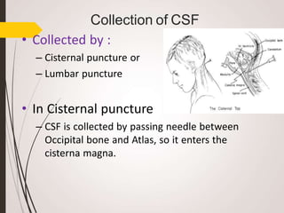 Cerebrospinal fluid ppt | PPT