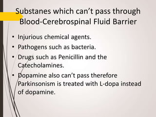 Cerebrospinal fluid ppt | PPT