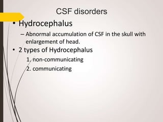 Cerebrospinal fluid ppt | PPT