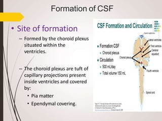 Cerebrospinal fluid ppt | PPT