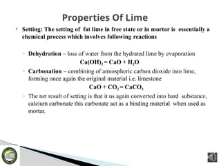 Lect- 4 Introdution to Properties and Manufacturing of Lime_ Fall2020 ...