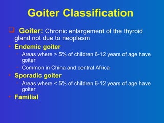 Toxic Goiter Vs Endemic Goiter