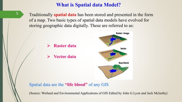 Lect 5 data models-gis | PPTX