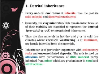 Soil mineralogy Lect-6 &7 genesis minerals.ppt